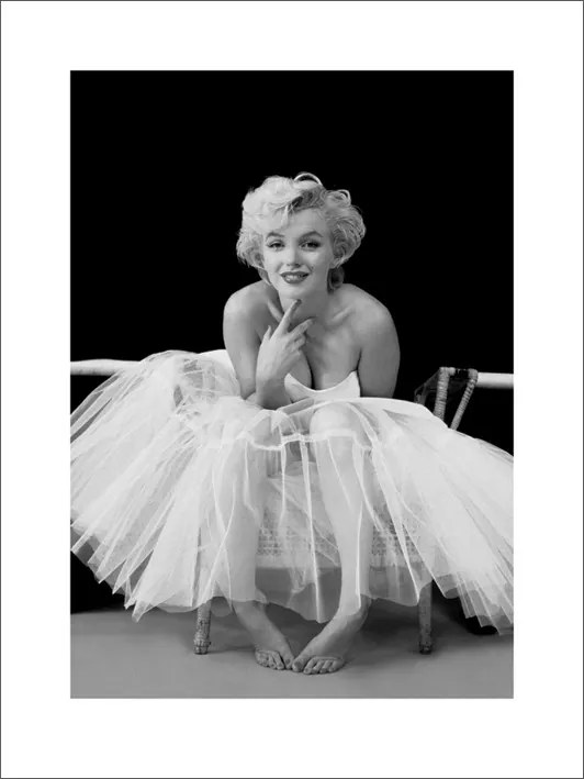 Obrazová reprodukce Marilyn Monroe - ballerina, (60 x 80 cm)