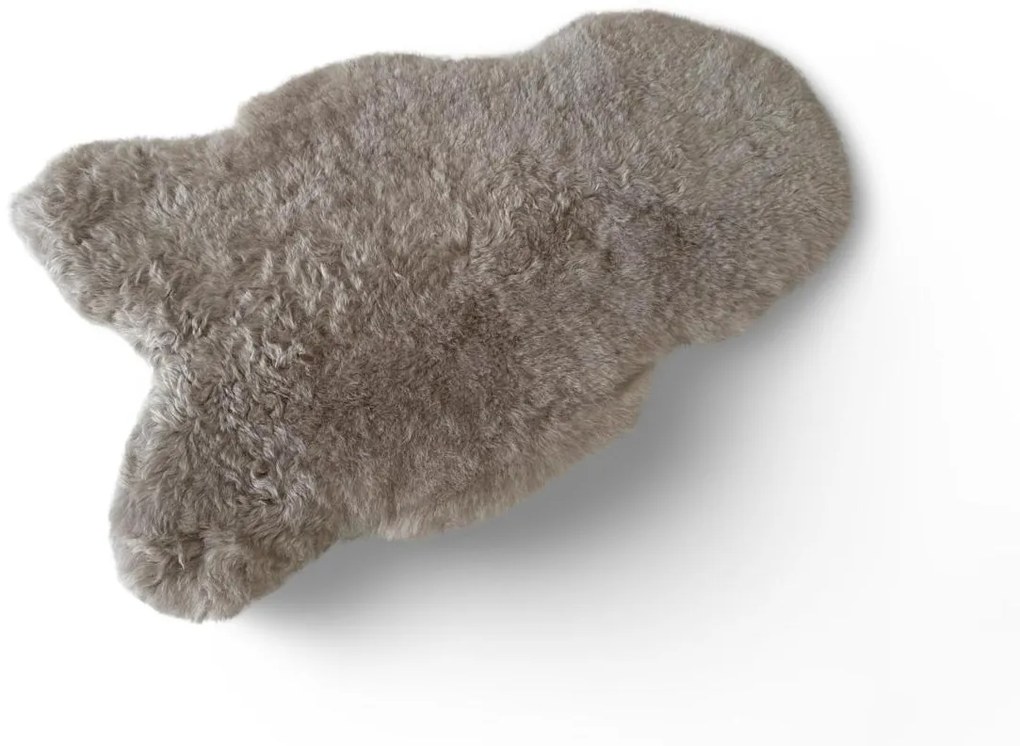 Islandská ovčí kůže, len, barvená, střižený chlup, velikost II