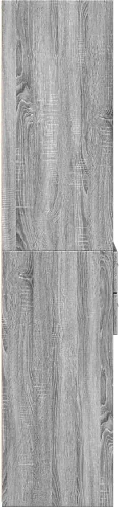 Skříň highboard šedá sonoma 50 x 42,5 x 185 cm kompozitní dřevo 3281460