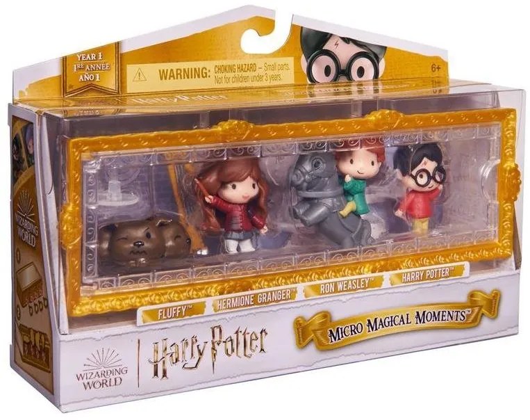 Wizarding world: harry potter wizarding world: harry potter multibalení mini figurek harry, hermiona a ron s doplňky