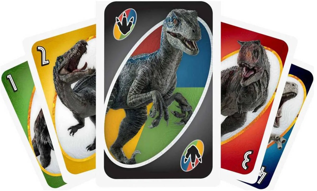 MATTEL HRA Uno karty Jurský svět Nadvláda *SPOLEČENSKÉ HRY* 25gxd72