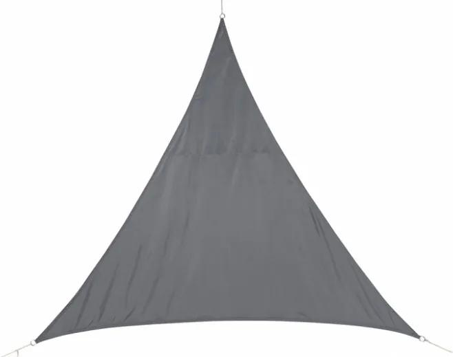 Stínící plachta trojúhelník 2m - šedá, SLEVA 25%