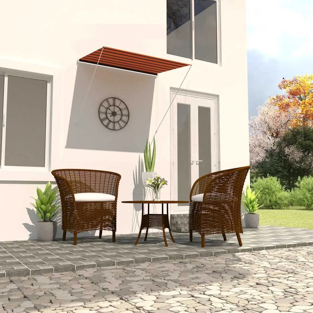 vidaXL Zatahovací markýza 200 x 150 cm [42037109] Barva: krémová