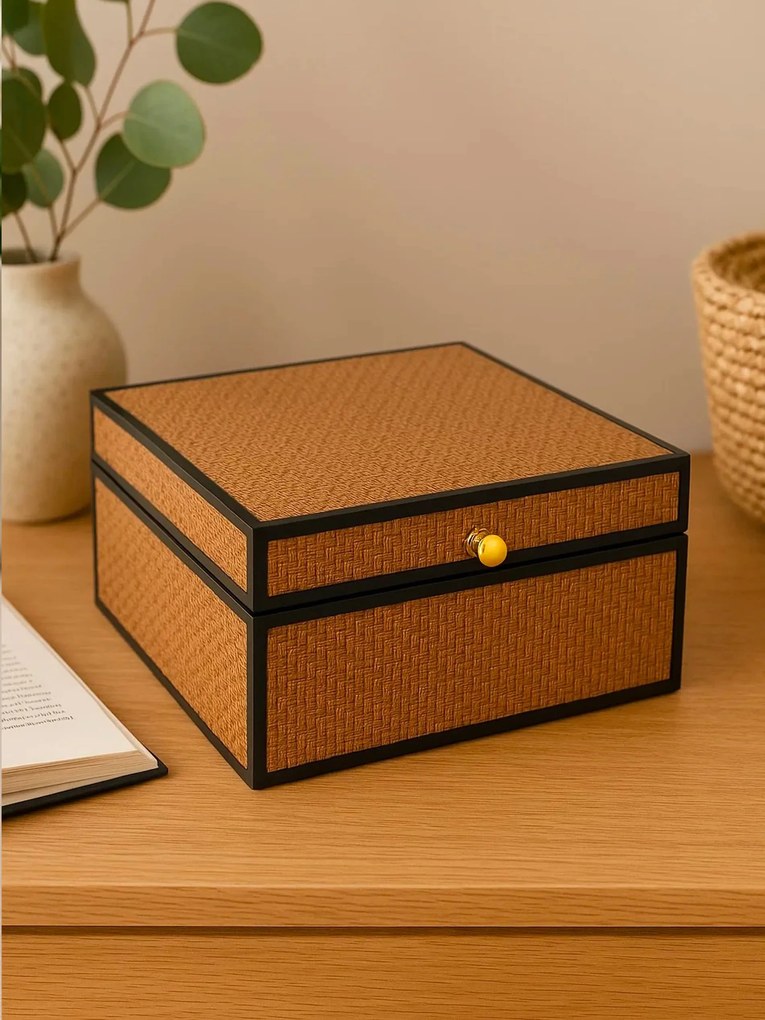 Sinsay - Úložný box s víkem - béžová