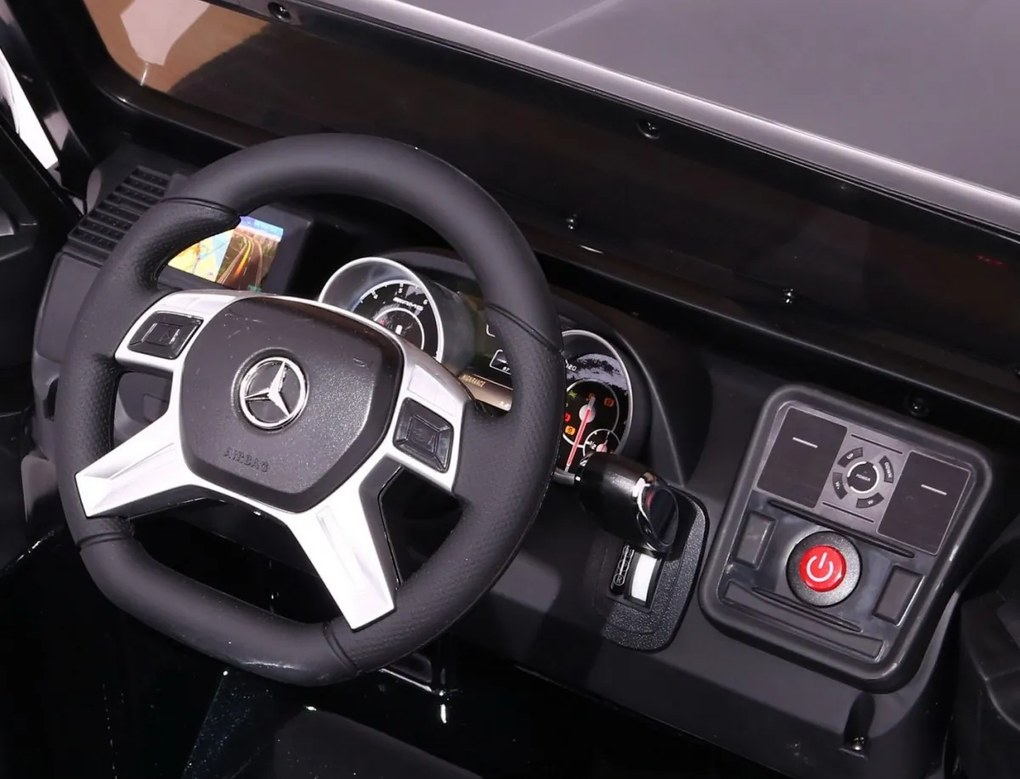 Dětské elektrické auto Mercedes Benz G65 2,4G Černá - Lakované