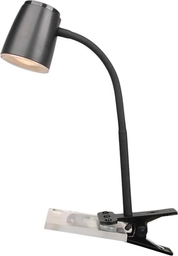 | Top Light Mia KL C - LED Lampa s klipem LED/4,5W/230V černá | Mia KL C
