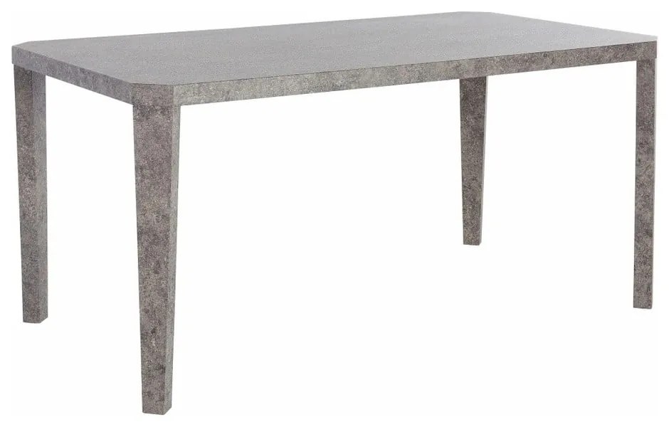 Jídelní stůl v dekoru betonu Støraa Argos, 90 x 160 cm