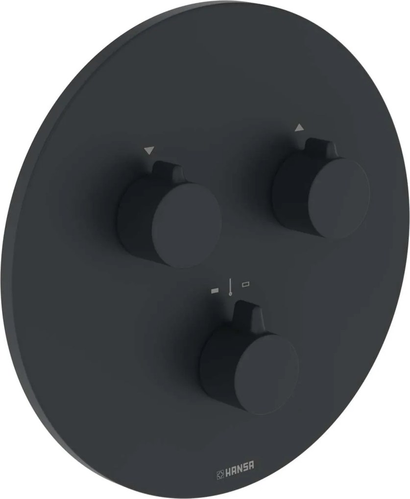 Hansa EasyMix - Baterie pod omítku, pro 2 spotřebiče, matná černá 8872905233