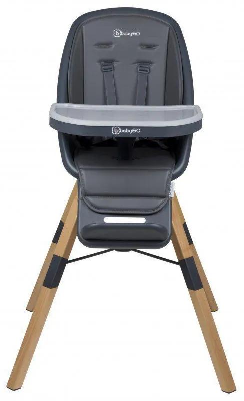 BABYGO Jídelní židlička Carou 360° White