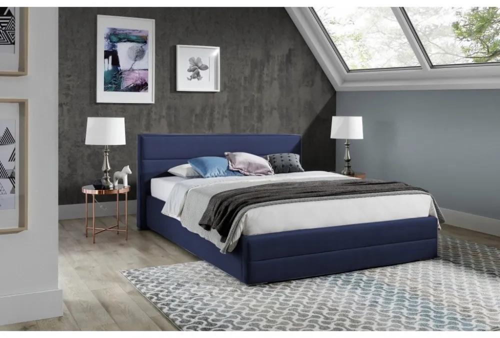 Čalouněná postel OSLO 140x200 cm Solid 1