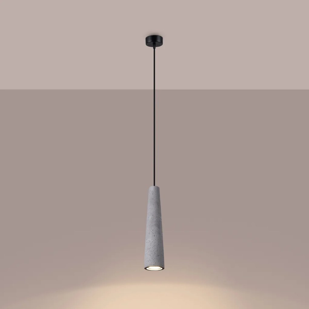 Sollux Lighting Závěsné svítidlo ELECTRA beton