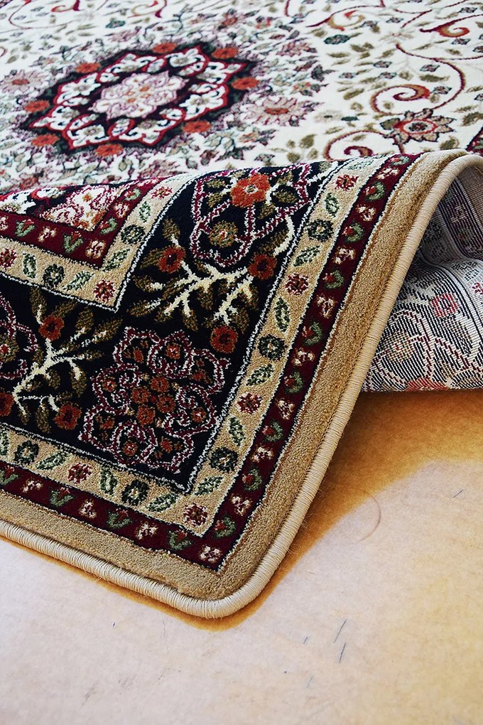Berfin Dywany, Kusový koberec Anatolia 5858 K (Cream), 250x350, béžová, kancelář