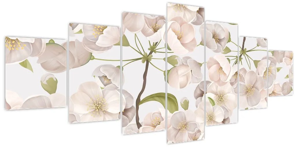 Obraz - Bloom with grace N⁰1 (210x100 cm)