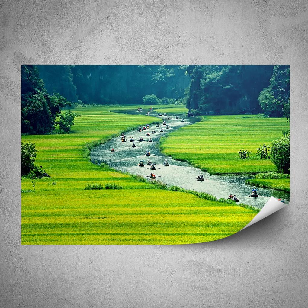 Plakát - Plavba po řece (60x40 cm) - PopyDesign