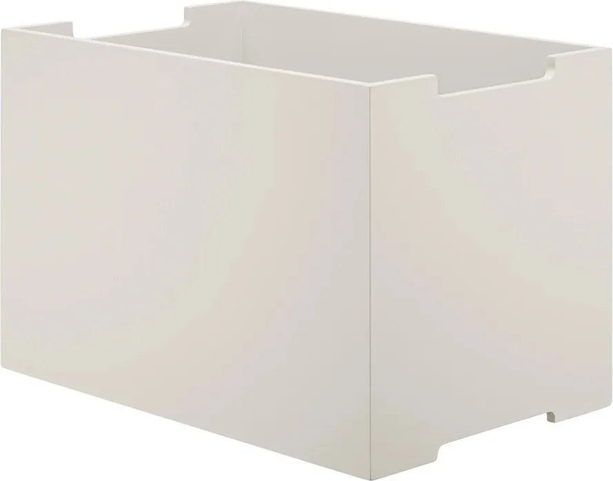 Krémový úložný box 25x39x27 cm Kasane L – Blomus