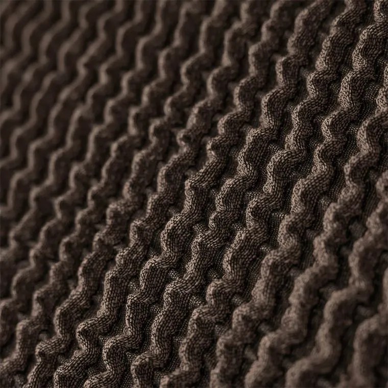 Bielastické potahy COSTINA tabáková křeslo ušák (š. 60 - 110 cm)