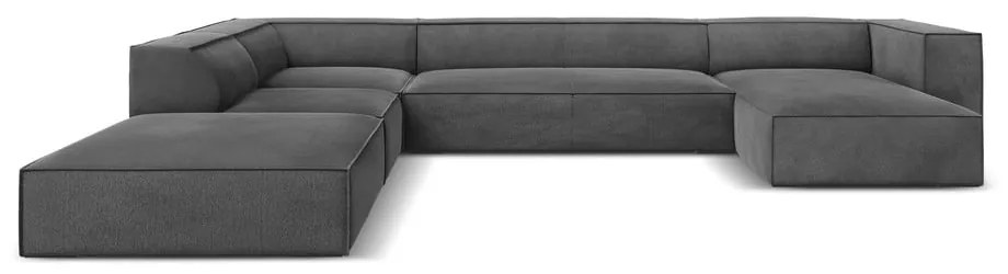 Šedá rohová pohovka (levý roh) Madame – Windsor &amp; Co Sofas