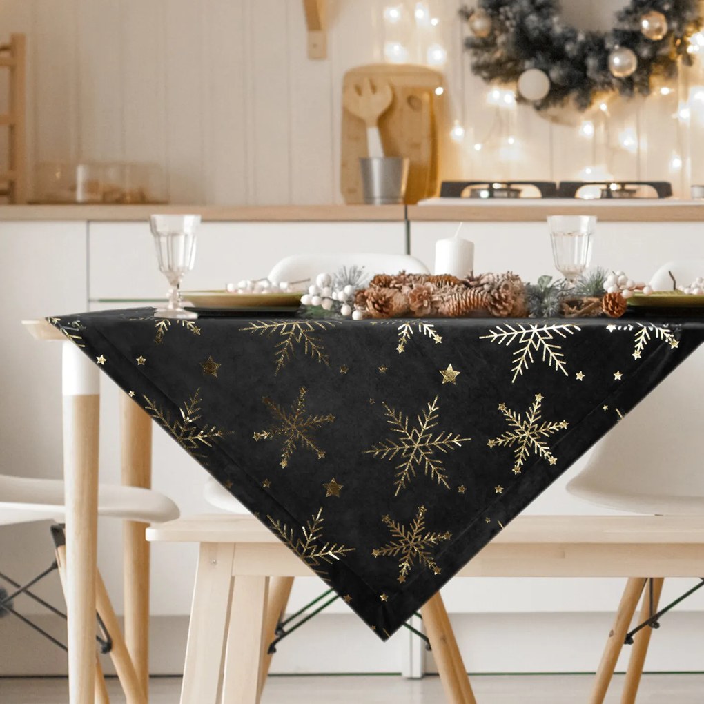 EUROFIRANY VÁNOČNÍ UBRUS ELEGANCE1 85X85 CM VZOROVANÝ