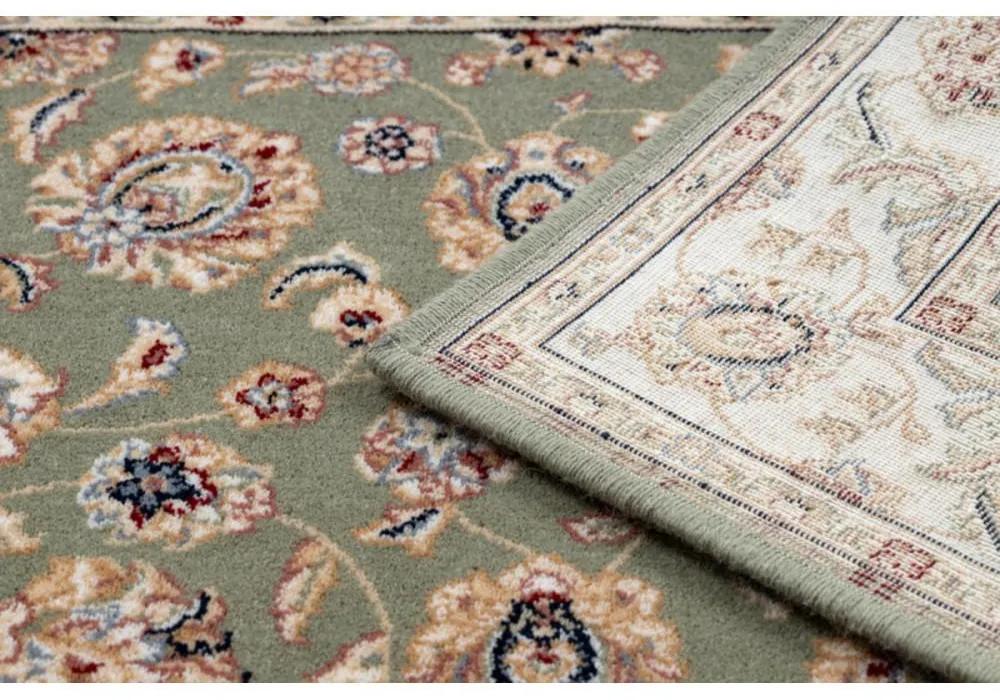 Vlněný kusový koberec Nils zelený 80x150cm