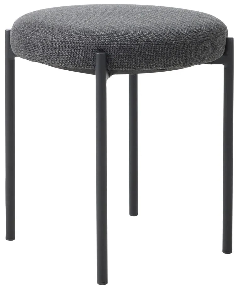 Tmavě šedá kovová stolička Pelican – Unique Furniture