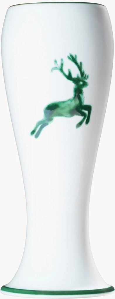 Ručně vyrobený pivní korbel Grüner Hirsch