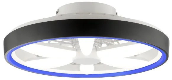 Brilliant - LED RGBW Stropní ventilátor se světlem GAIANO LED/48W/230V černá +DO
