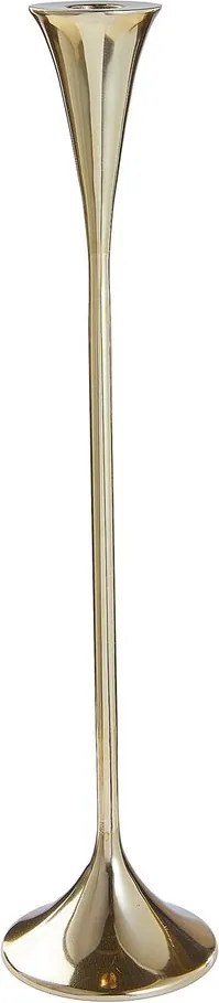 HIGHLIGHT Svícen na dlouhou svíčku 40 cm - zlatá
