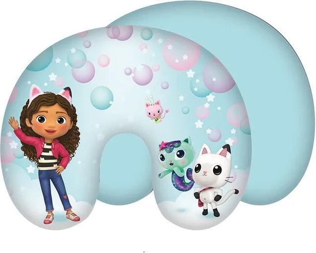 Dětský cestovní polštářek Gabby´s Dollhouse Bubbles