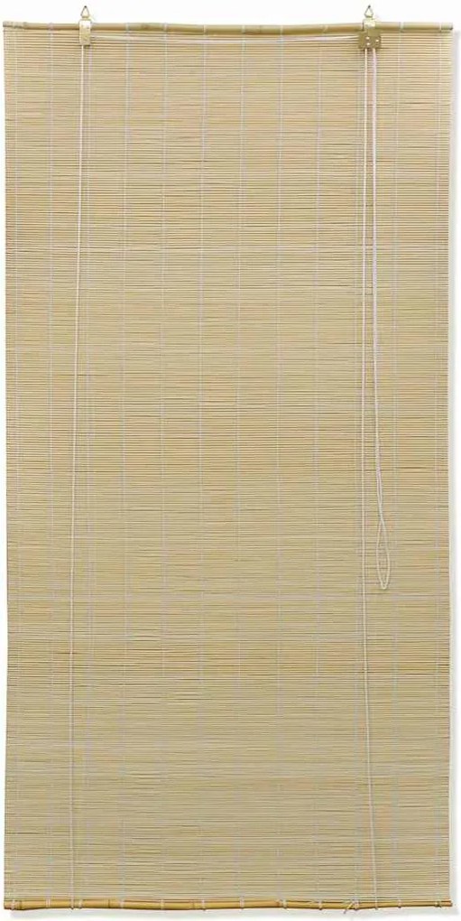 Přirozeně zbarvená bambusová roleta 140 x 160 cm 241324