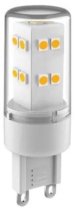 Výkonná LED žárovka NORDLUX s paticí G9 3,3 W mléčná nebo čirá, 3000 K - čirá, 400 lm