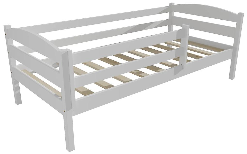 Vomaks Dětská postel DP 020 se zábranou Rozměr: 90 x 180 cm, Barva: barva bílá