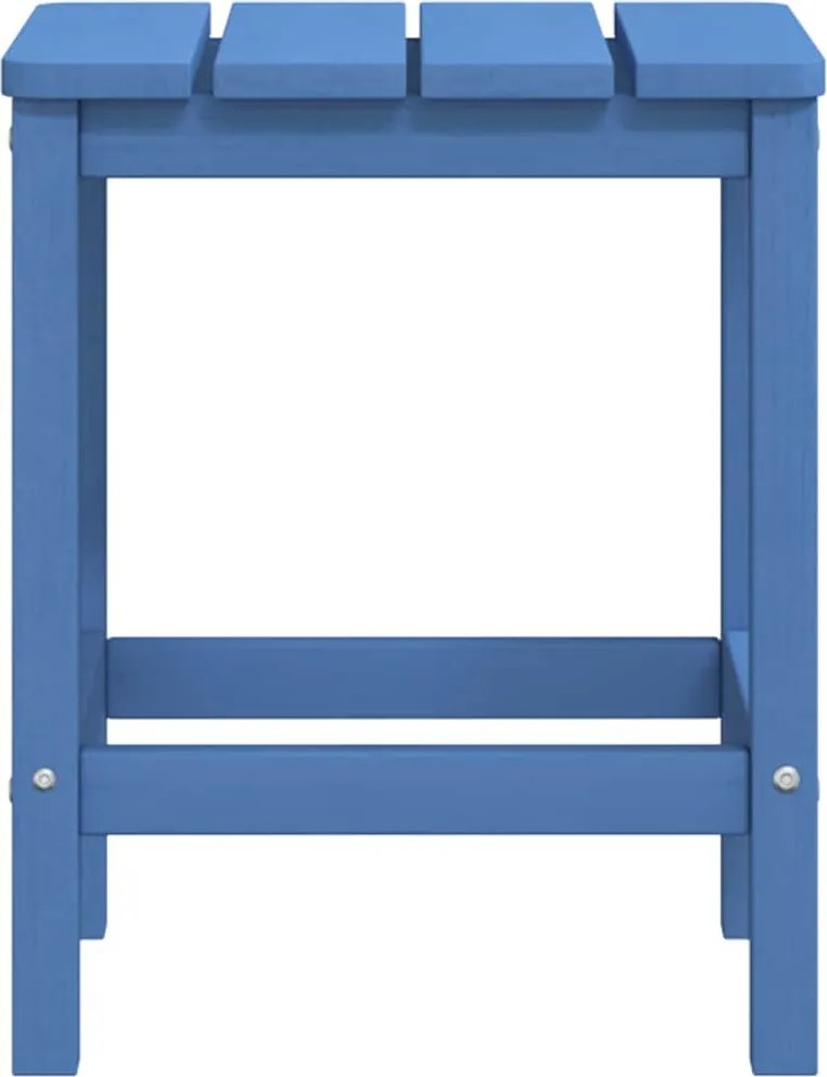 Zahradní křeslo Adirondack + podnožka/stolek HDPE akvamarínové 3095711