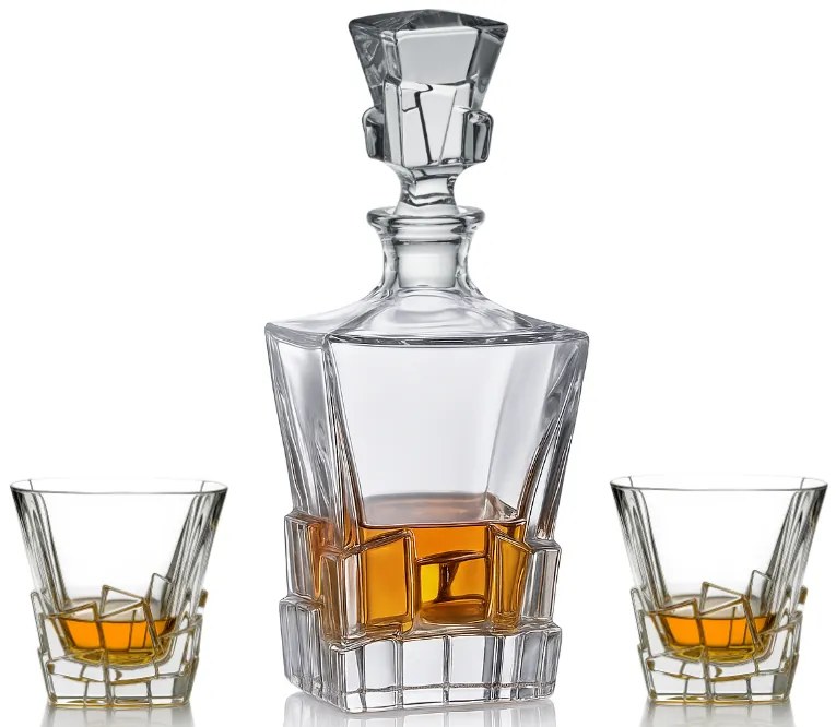 Dekorant Whisky set s monogramem Crack 1+2