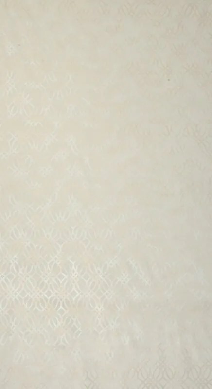 Krémový sametový závěs na kroužcích ARETA 140x250 cm