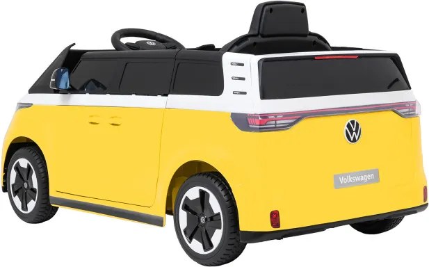 Elektrické autíčko Volkswagen ID BUZZ žluté
