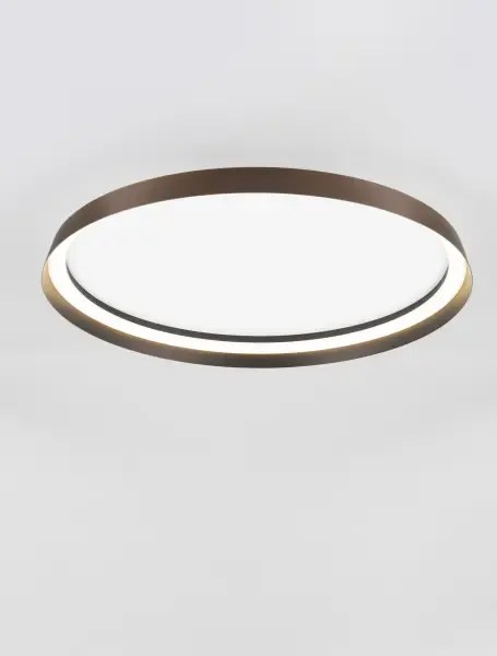 LED stmívatelné kávavé designové stropní svítidlo Ormi