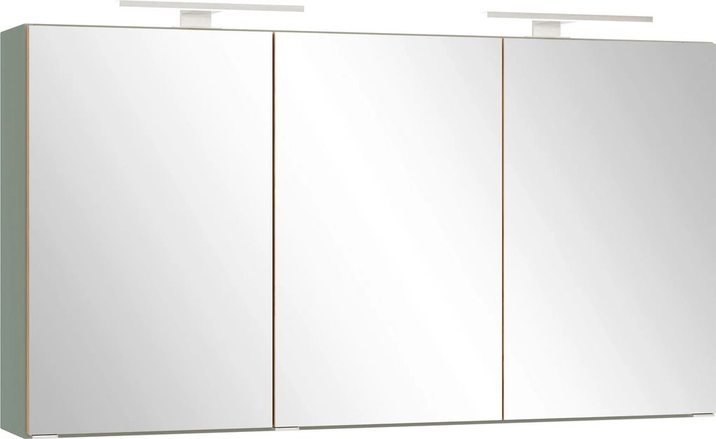 XXXLutz ZRCADLOVÁ SKŘÍŇKA, bílá, rákosová zelená, 120/64/20 cm Held - Online Only koupelnové skříňky - 000307021212
