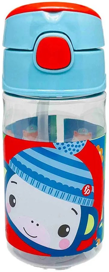 Plastová láhev na pití Fisher-Price s opičkou - 350 ml