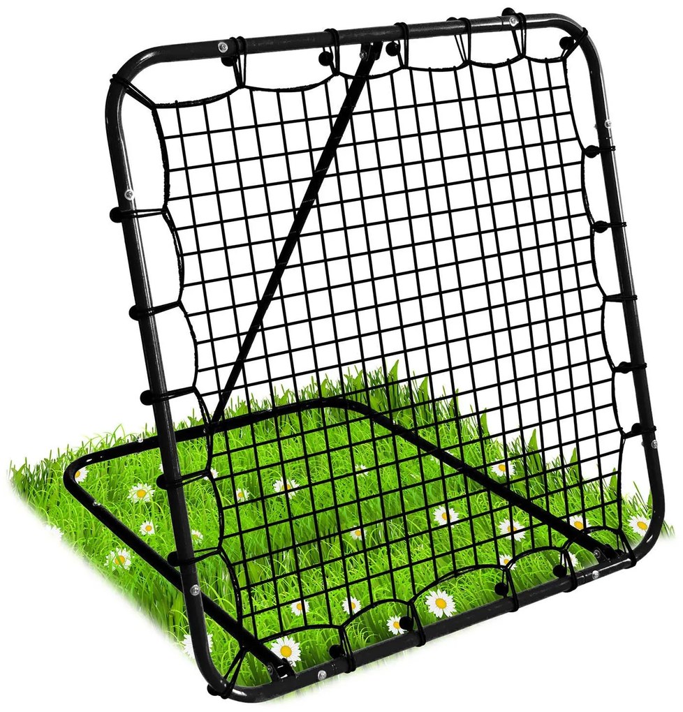 Tréninková branka Neo-Sport s odrazkou 120 x 120 cm pro efektivní trénink Fotbalová branka pro mladé sportovce