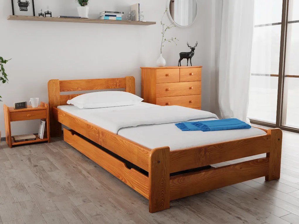 Postel Laura 80 x 200, olše Matrace: Matrace Coco Maxi 20 cm