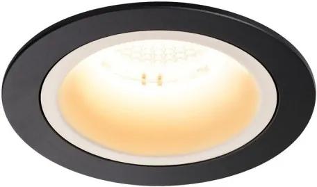 NUMINOS® DL M vnitřní LED zápustné stropní svítidlo černá/bílá 3000 K 55° včetně listových pružin -