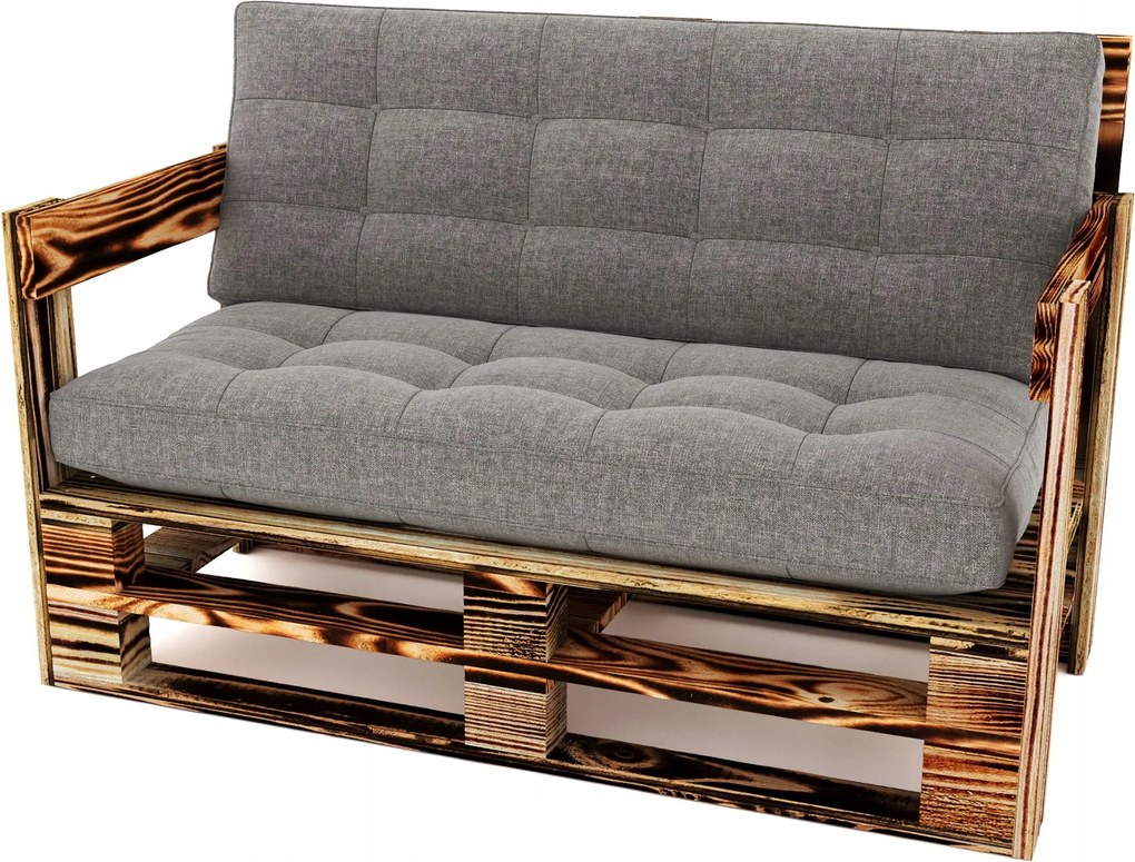Nábytek z palet Sofa 100/60 cm, dřevěný nábytek (Mpe-So-1/6R)