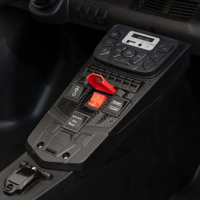 Dětské elektrické autíčko Lamborghini Aventador SV 24 V šedé