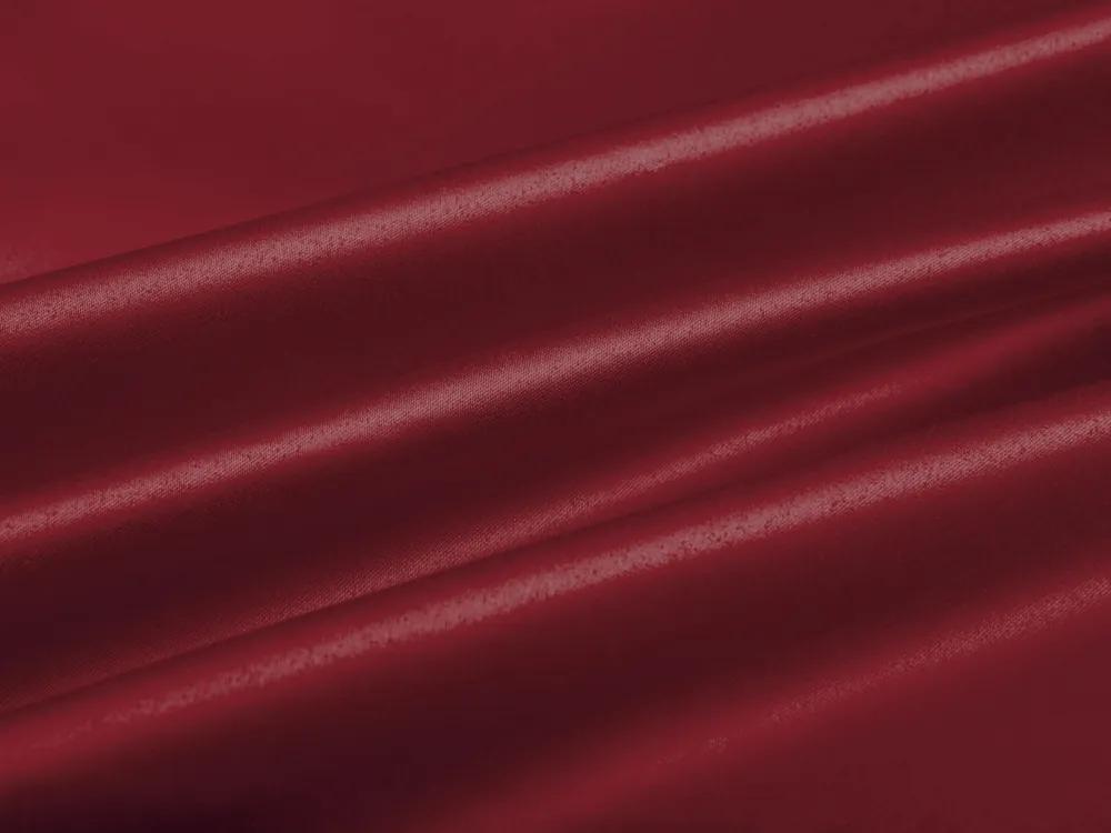 Biante Saténový běhoun na stůl polyesterový Satén LUX-036 Vínově červený 45x180 cm