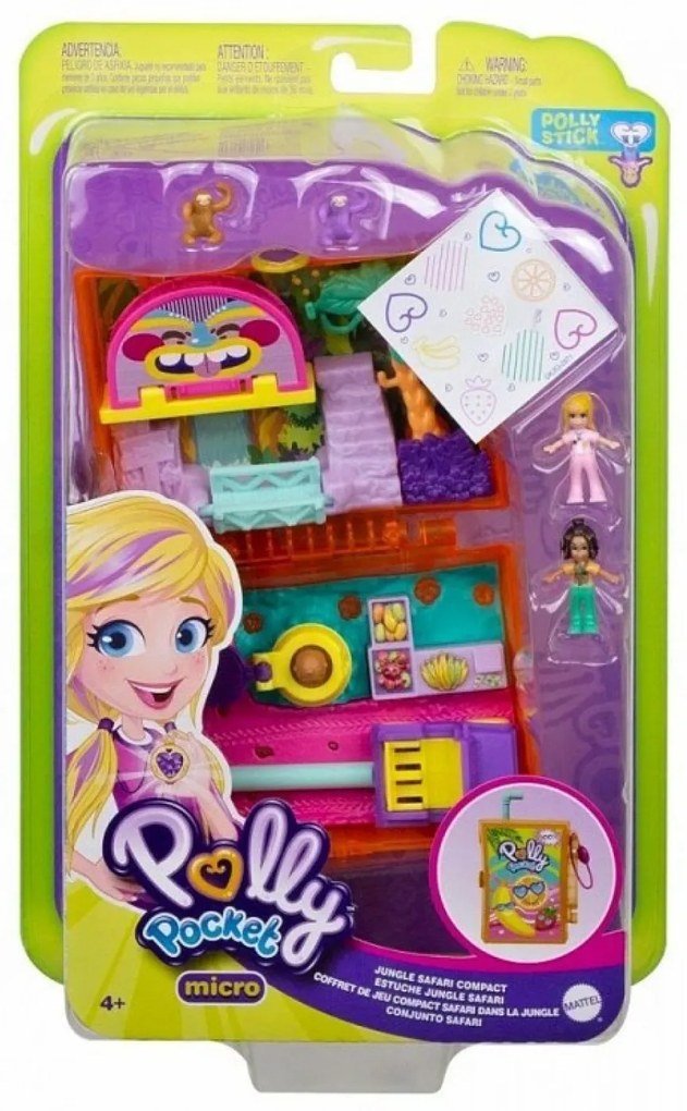 Polly pocket mikro safari park, mattel gkj53/fry35