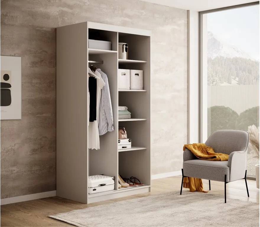 ADRK Furniture Posuvná skříň Delia 100