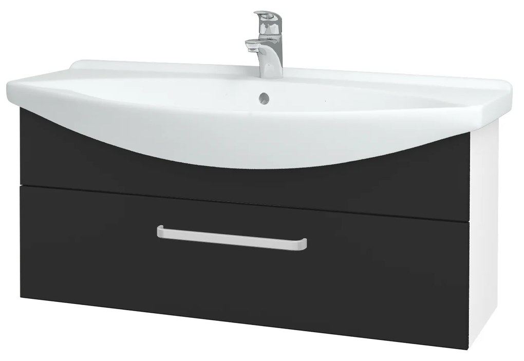 Dřevojas Koupelnová skříň TAKE IT SZZ 105 Varianta: N01 Bílá lesk / Úchytka T04 / D17 Colorado