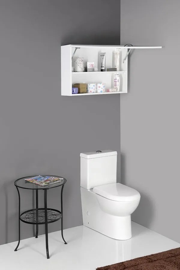 Aqualine Aqualine, KERAMIA FRESH skříňka horní výklopná 70x50x20cm, bílá, 52360