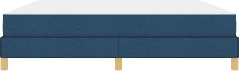 Postel s boxspringem s matrací Modrá 180 x 200 cm textil 3398590