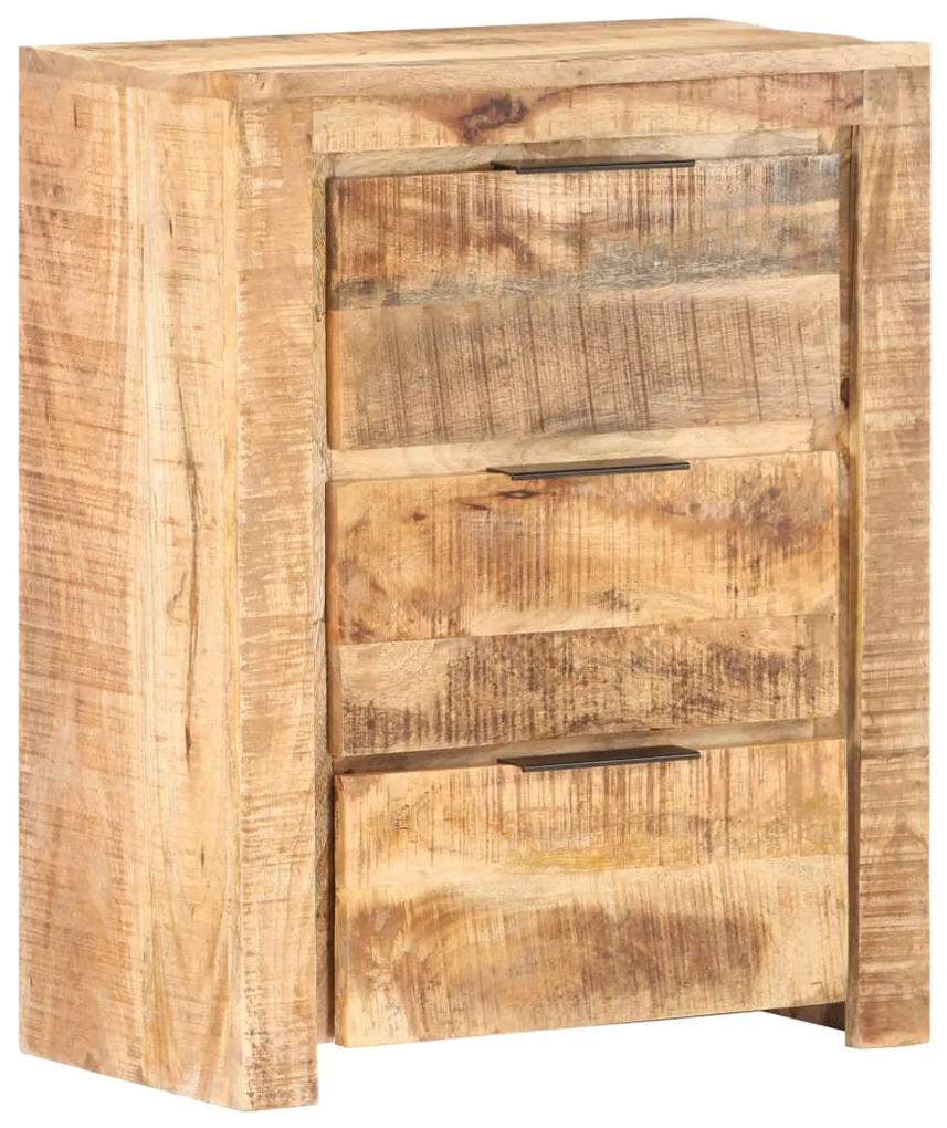 Příborník 59 x 33 x 75 cm hrubé mangovníkové dřevo,  320215